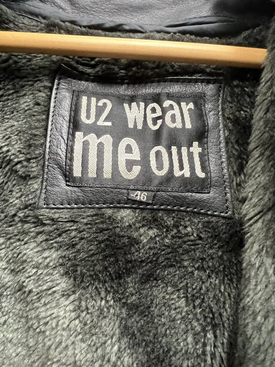 U2 Wear Me Out Leather Fur Lined Jacket – SEKENY